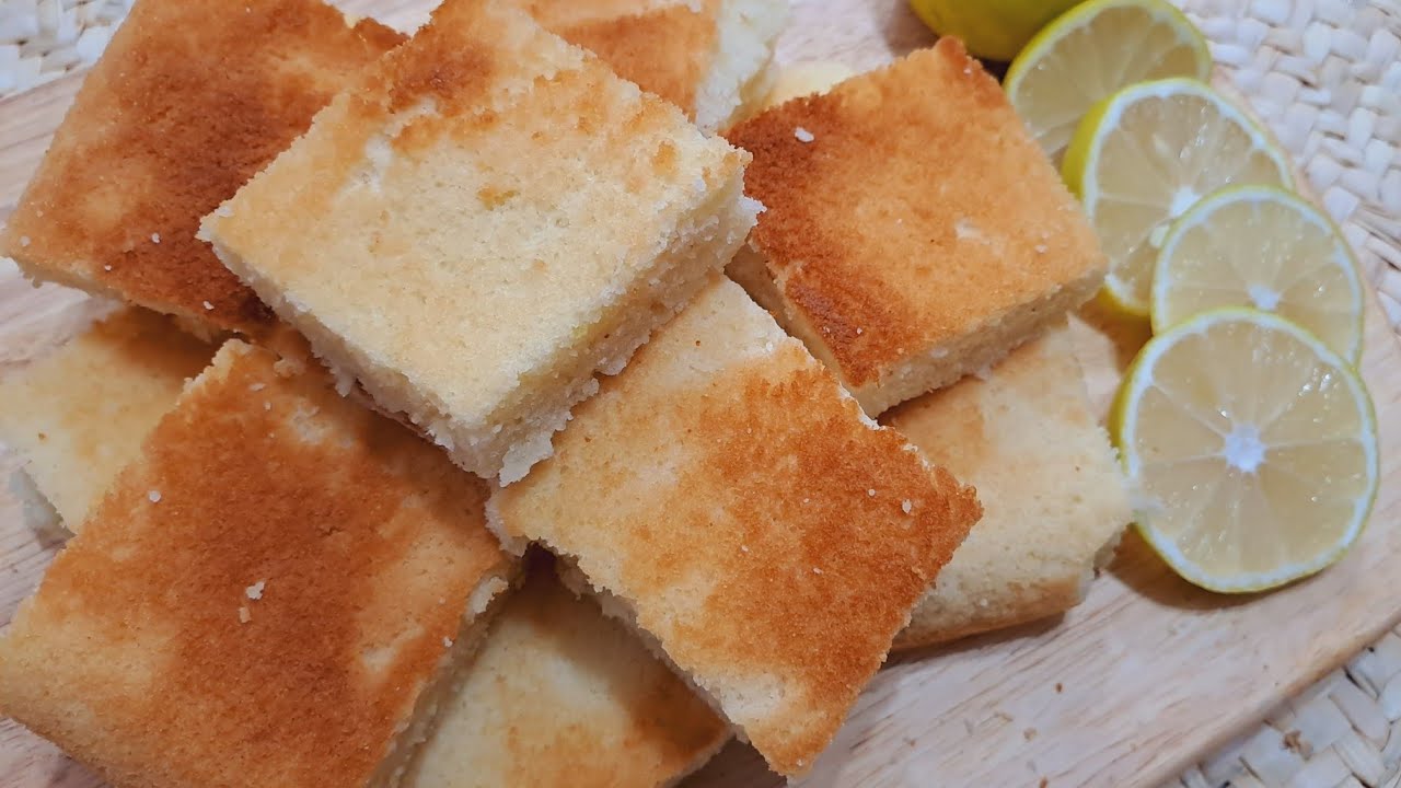 Make Lemon cake in 5 minutes ! very simple and tasty recipe for ...