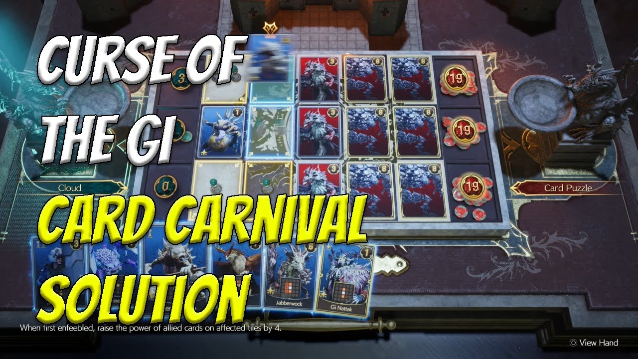 Curse of the Gi Solution - Card Carnival Queen's Blood Challenge ...