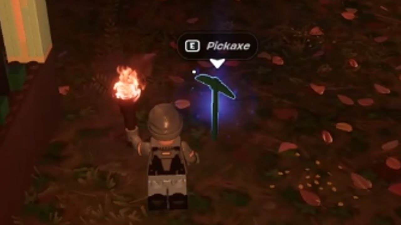 How to Make a Rare Pickaxe in LEGO Fortnite - YouTube