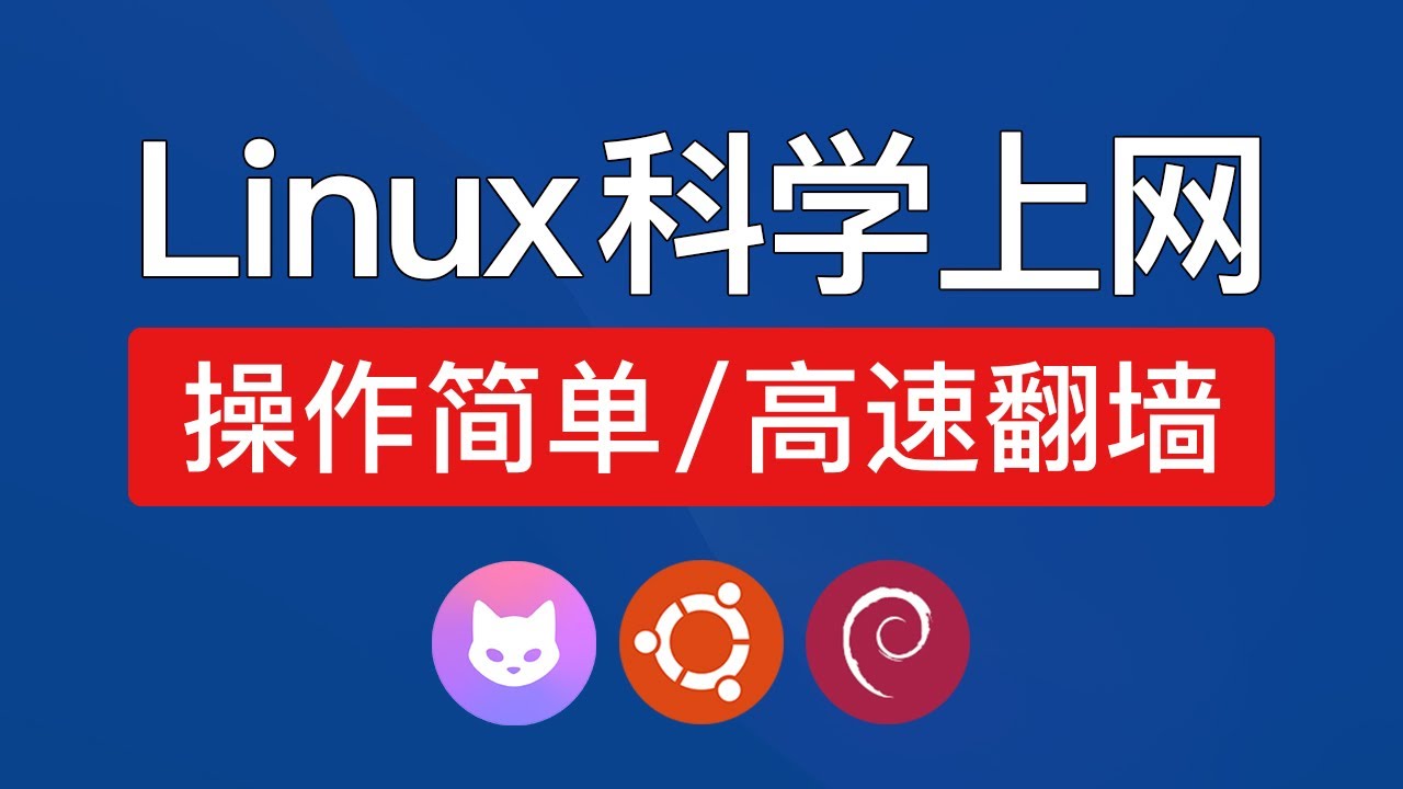 Linux科学上网客户端，Ubuntu 24.04 LTS, Debian翻墙，linux安装clash verge，支持v2ray节点 #科技分享 - YouTube