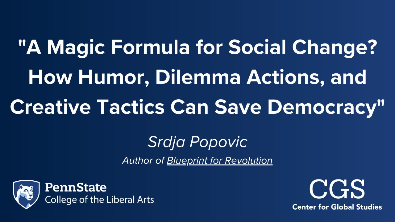 A Magic Formula for Social Change? How Humor, Dilemma Actions ...