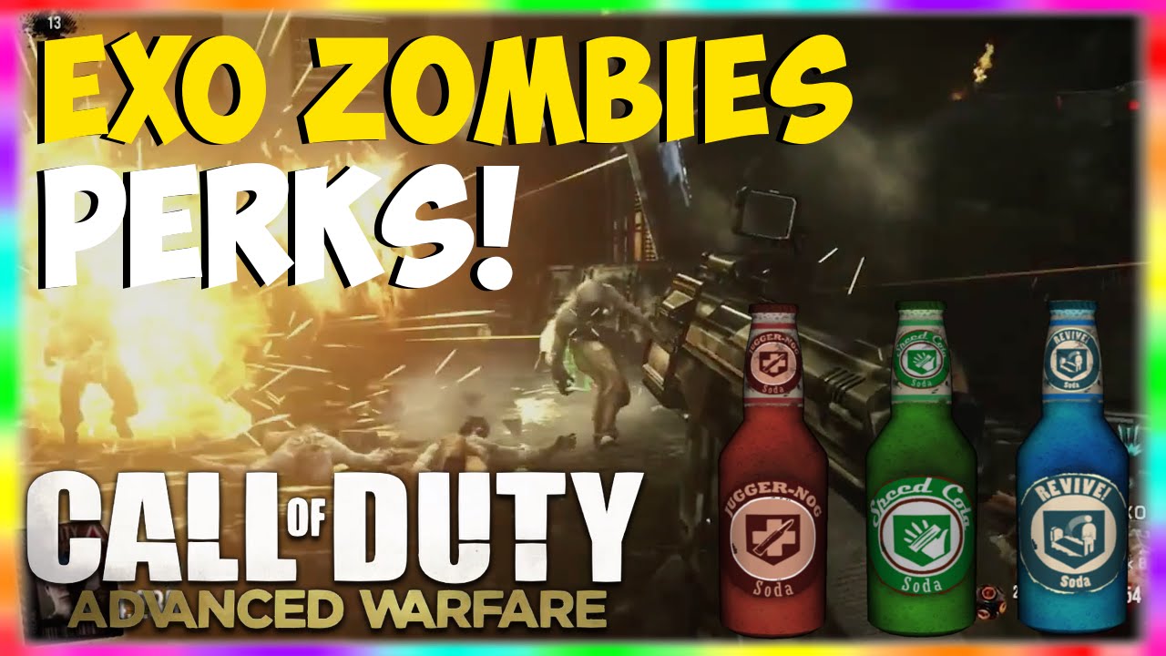 Exo Zombies: NEW "All Exo Zombies Perks" EXPLAINED! "Medic, Soldier ...