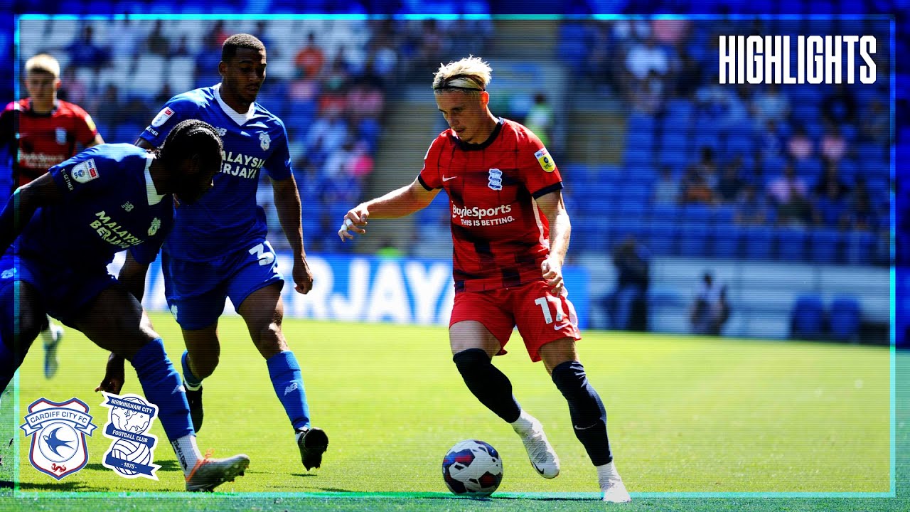 HIGHLIGHTS | Cardiff City 1-0 Blues - YouTube
