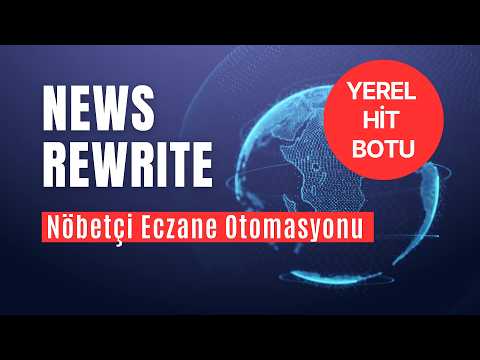 Yerel Hit Canavarı: 81 İl 922 İlçe Otomatik Nöbetçi Eczane Botu 🏥