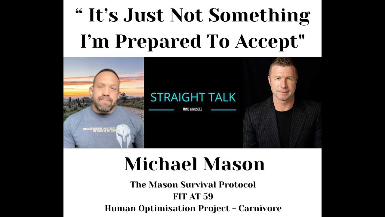 It’s Just Not Something I’m Prepared To Accept" Michael Mason ...