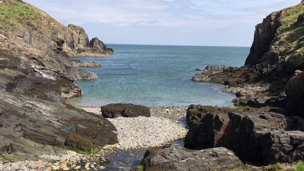 Aber-pwll cove, Pembrokeshire coast - YouTube