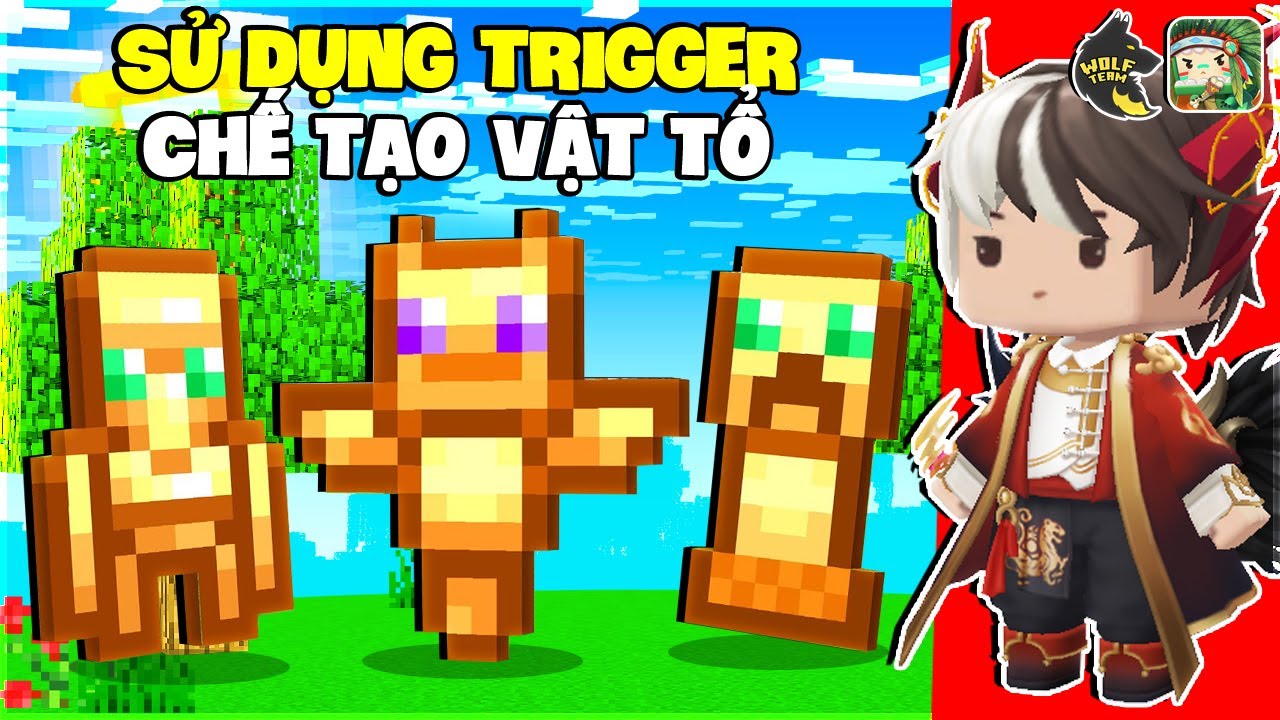 MINI WORLD: CÁCH CHẾ TẠO VẬT TỔ TRƯỜNG SINH BẰNG TRIGGER (HƯỚNG DẪN ...