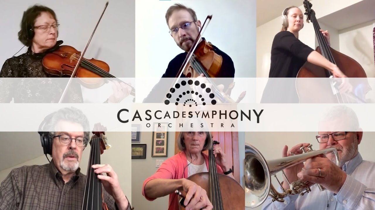 Cascade Symphony Musicians play Six Country Dances by Beethoven - YouTube