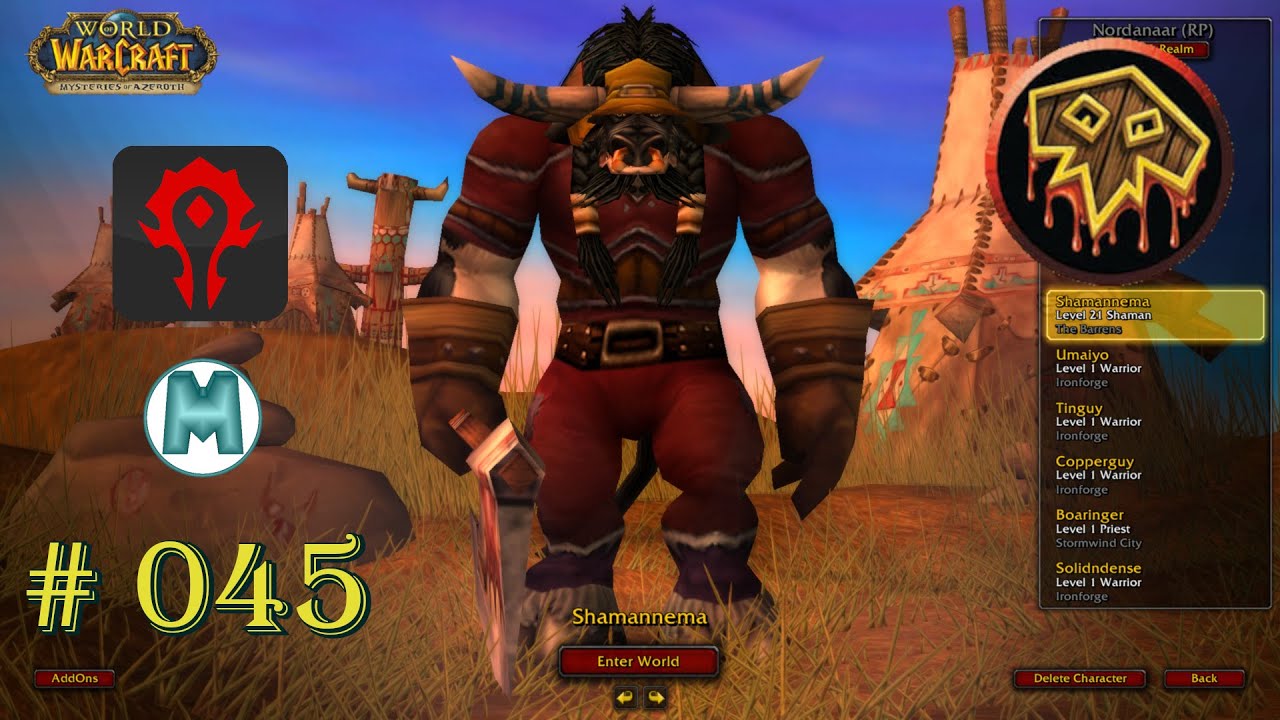 Turtle WoW Vanilla+ Horde # 045 - "Cutting Ranks" and starting with a ...