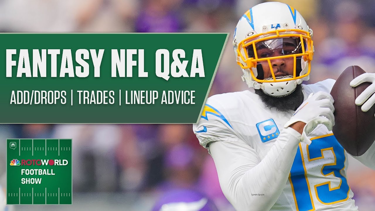 NFL Fantasy Football Q&A with Denny Carter (9/29/23) | Rotoworld ...