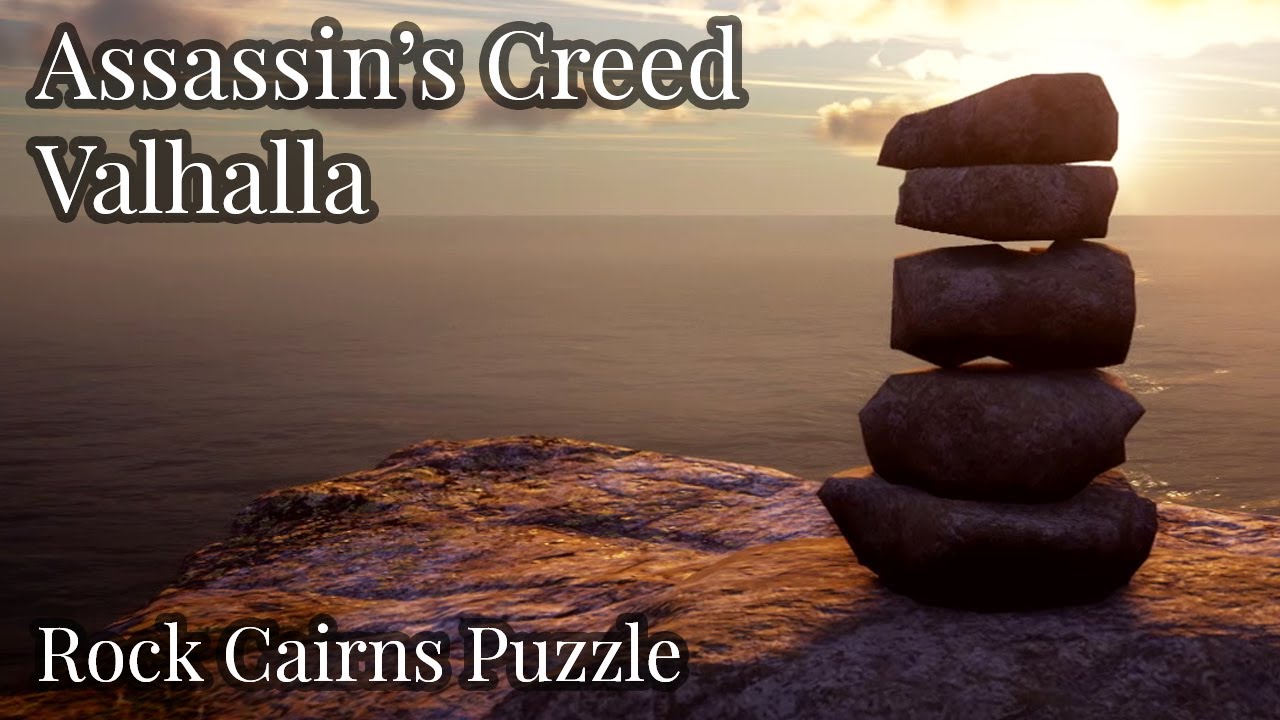 Assassin's Creed Valhalla - Rock Cairns Puzzle (Pre-Release) - YouTube