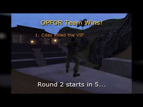 Combat: Task Force 121 (Original Xbox) - Team VIP on Ruins - YouTube