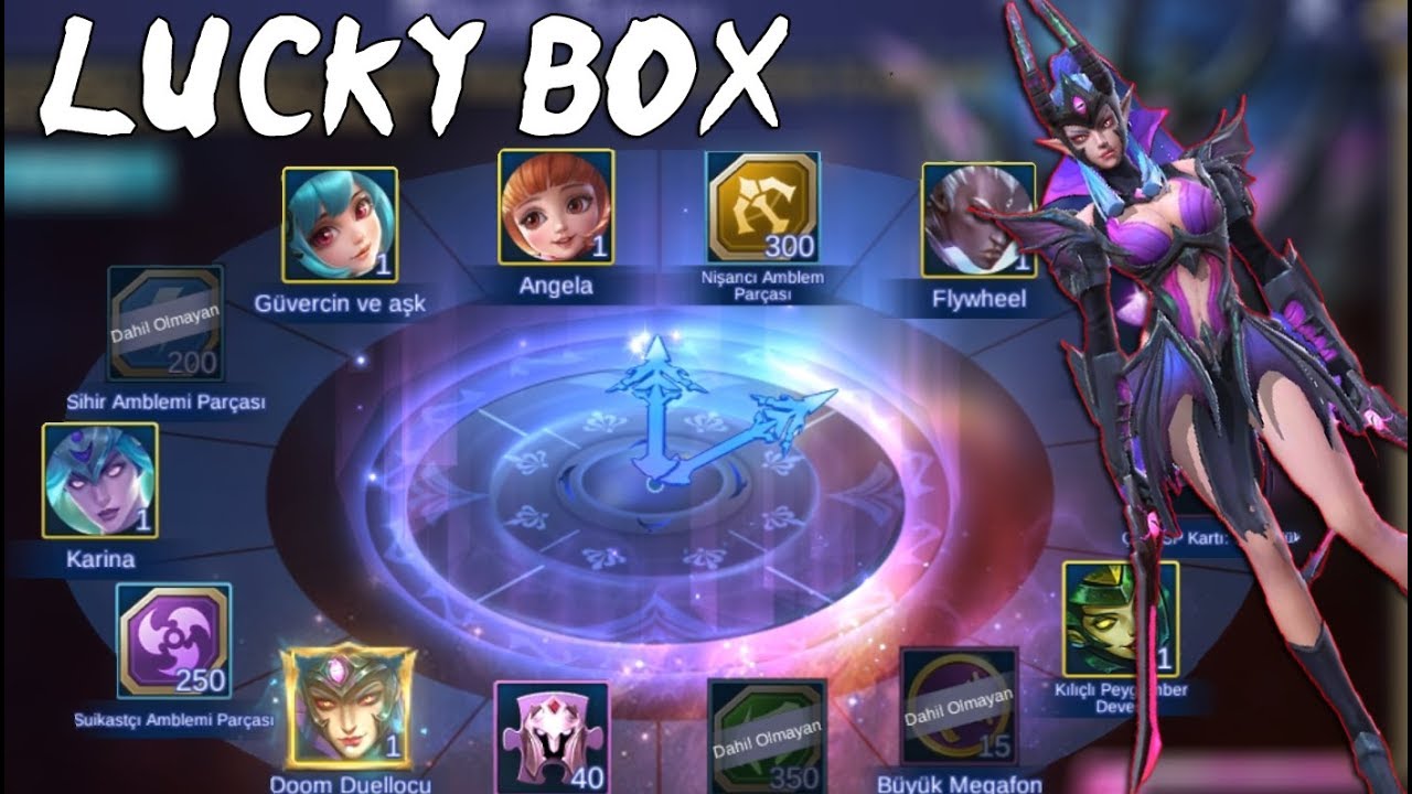 Karina Epic Skin | Doom Duelist | Şanslı Kutu Açılımı | Mobile Legends ...