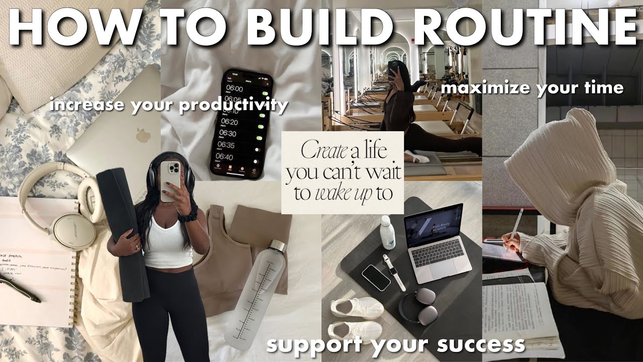 How to CREATE A ROUTINE that will IMPROVE YOUR LIFE in 2025 | increase ...