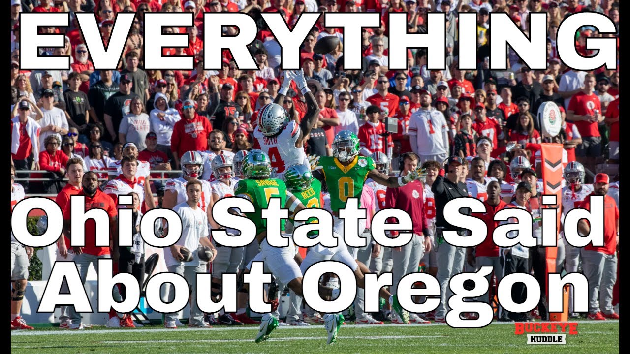 Ohio State Football: Everything The Buckeyes Said About The Oregon ...