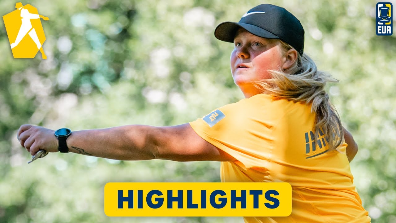 Round 1 Highlights, FPO | 2024 European Disc Golf Festival - YouTube