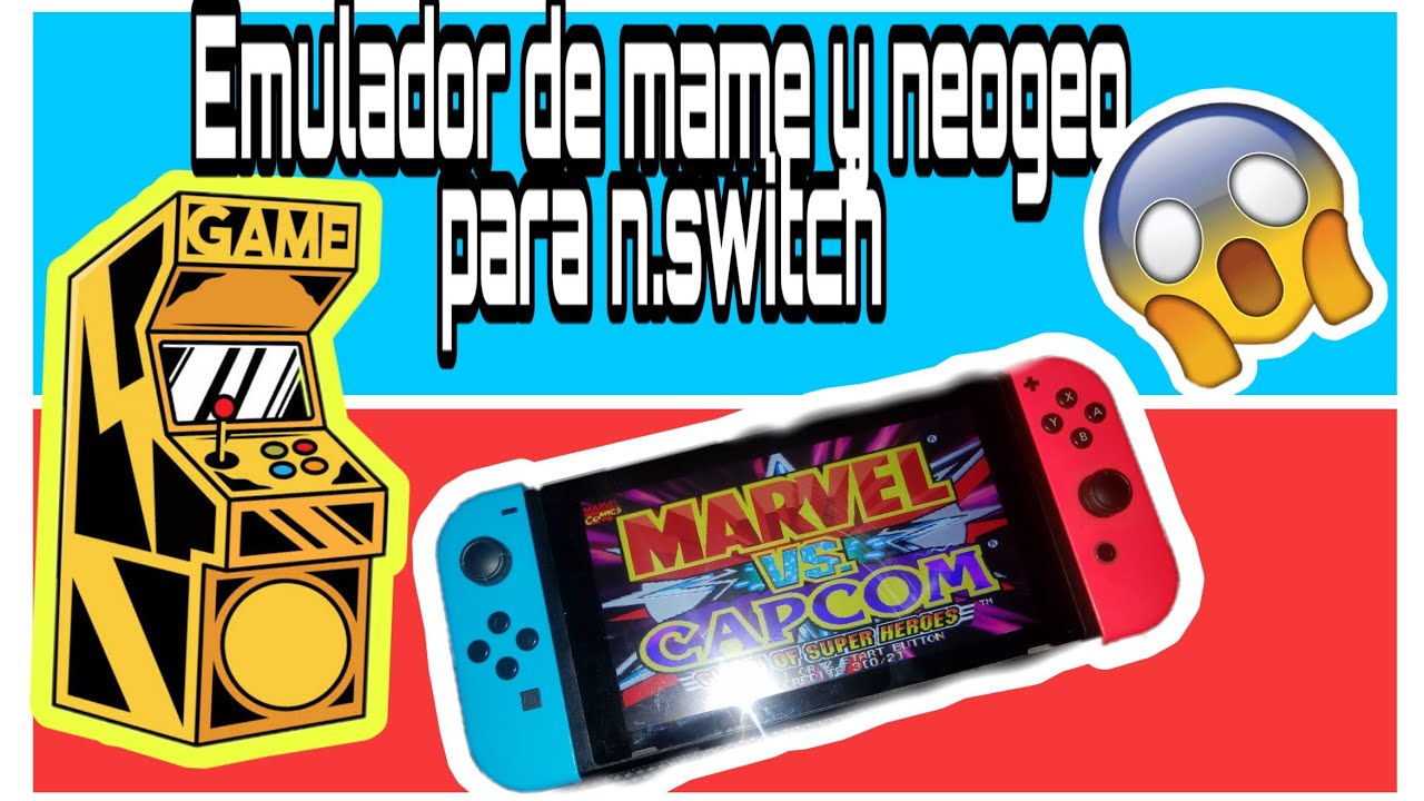 Emulador de MAME y NeoGeo para nintendo SWITCH 100 % funcional - YouTube