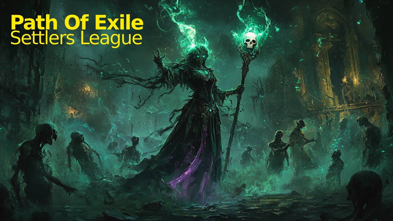 Path Of Exile, Settlers League - YouTube