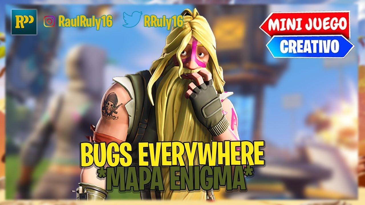 BUGEADA EN EL MAPA DE ENIGMA | FORTNITE MODO CREATIVO - YouTube