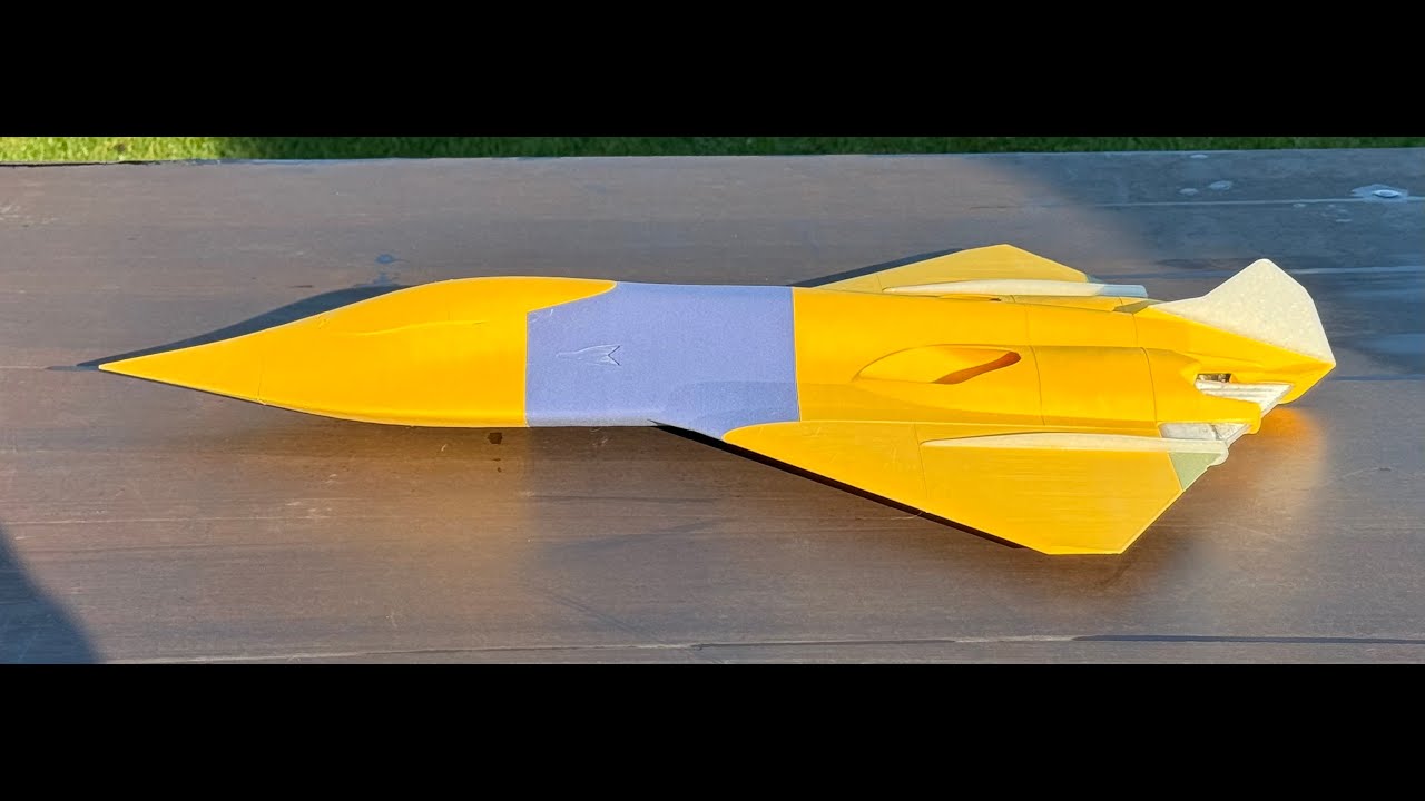 NGAD Project Flights, EDF Twin 40, RC Plane, Only Vector Steering, 3D ...