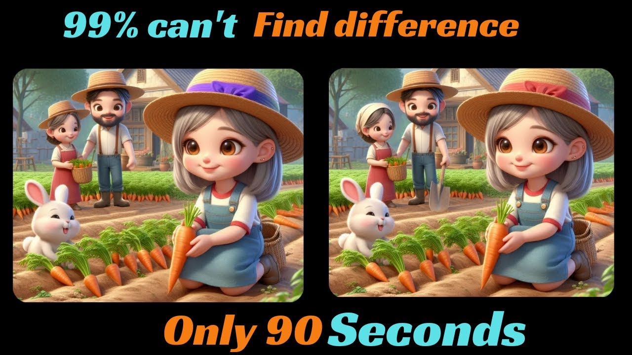 Spot the difference : only genius find differences [ find the ...