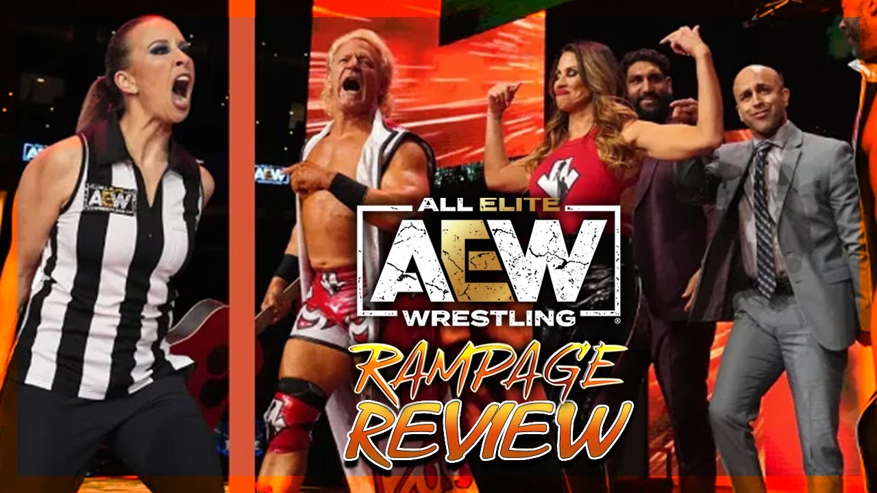 Ref Aubrey Edwards mit In-Ring Debut! | AEW Rampage REVIEW: 16.06.2023 ...