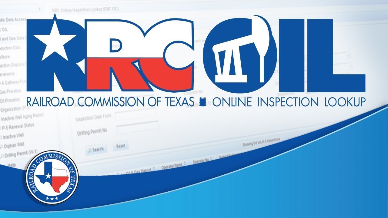 RRC OIL - Online Inspection Lookup - YouTube