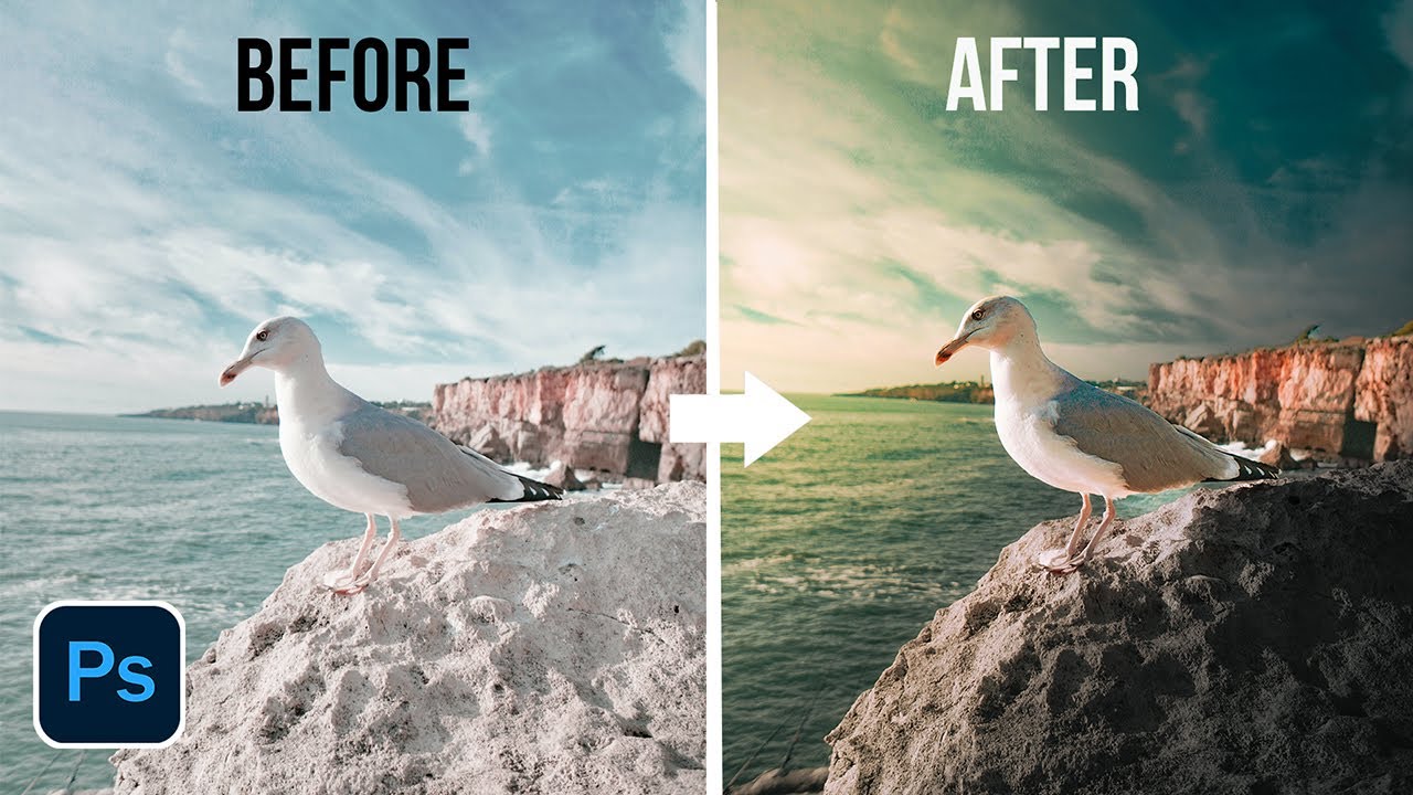 Improve Your Color Grading Using Masking in Photoshop Camera Raw - YouTube