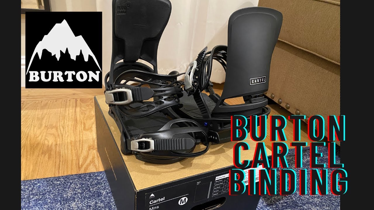 Burton Cartel Binding Unboxing - YouTube