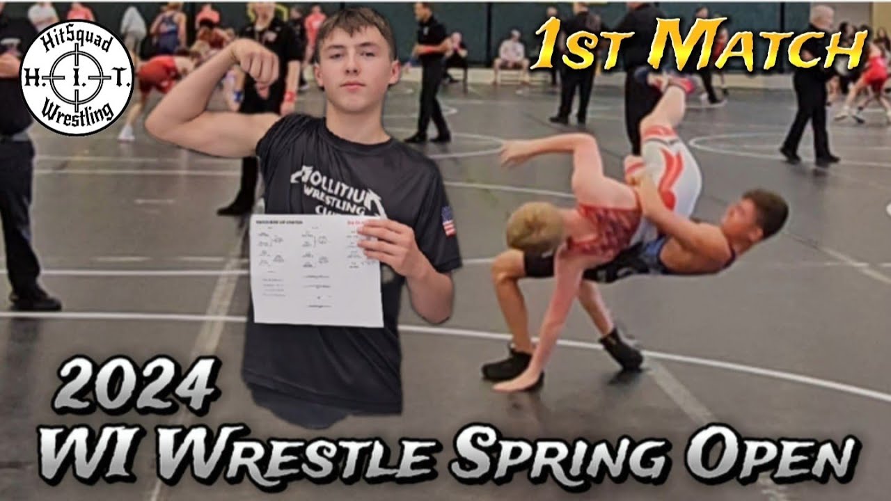 2024 WI Wrestle Spring Open Wrestling Tournament (1st Match) - YouTube
