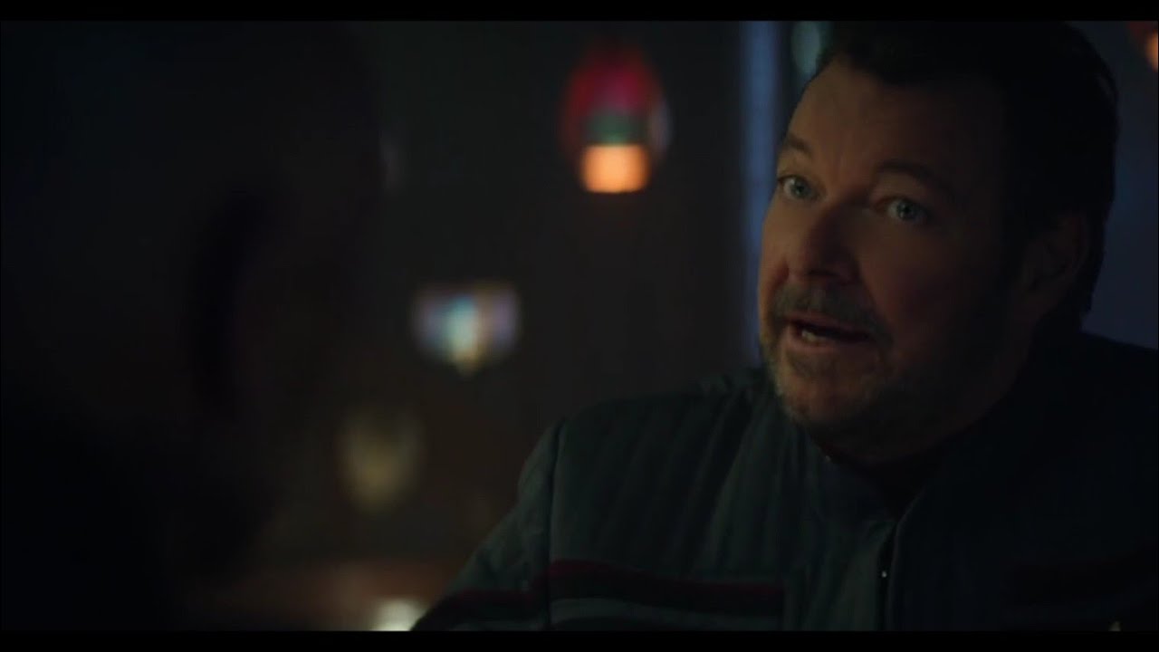 Picard And Riker Scene From the Past - Star Trek Picard S03E03 - YouTube