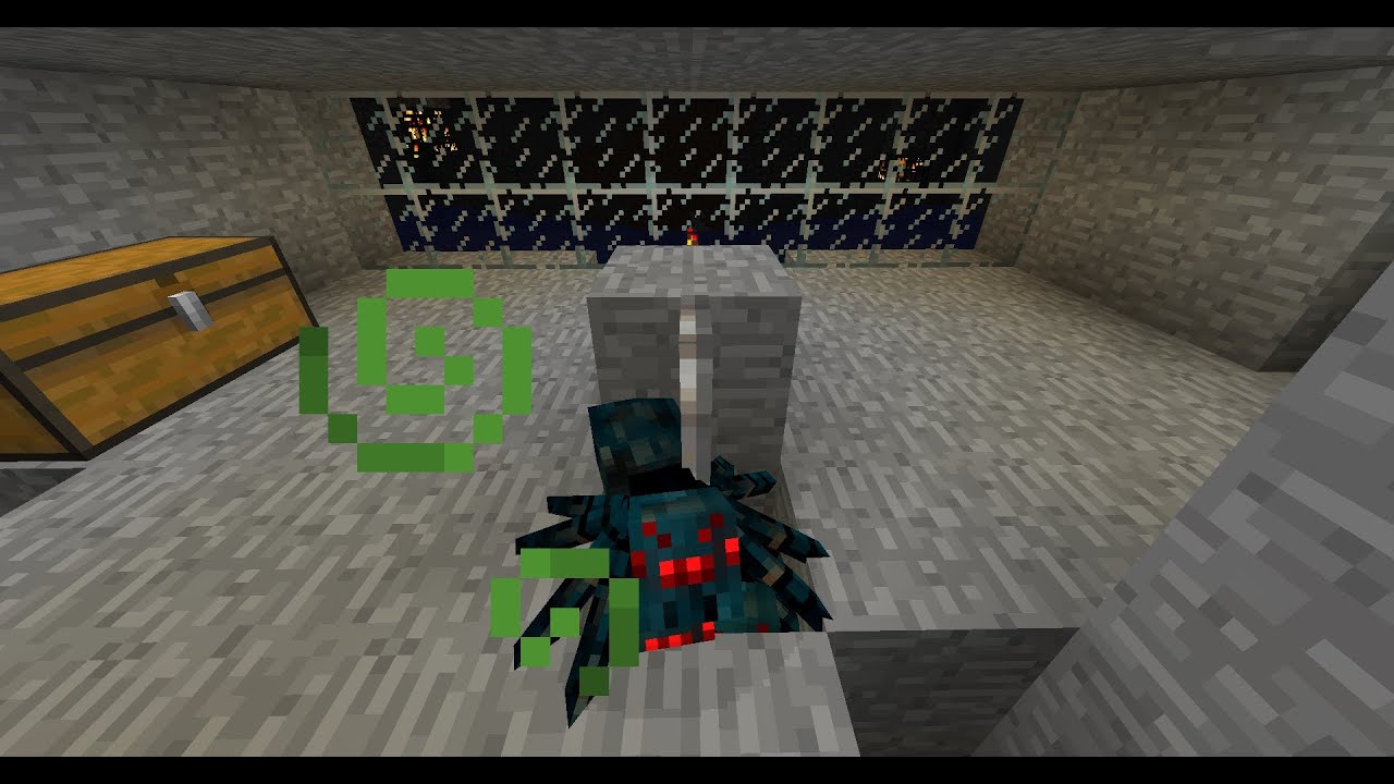 Let's Play Minecraft Ep: 2 Double Cave Spider Spawner - YouTube