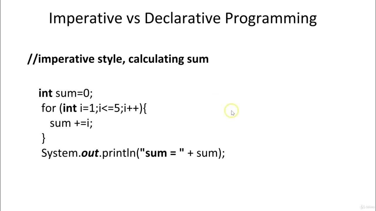 Advance Java Full Course 2 Imperative Vs Declarative Programming