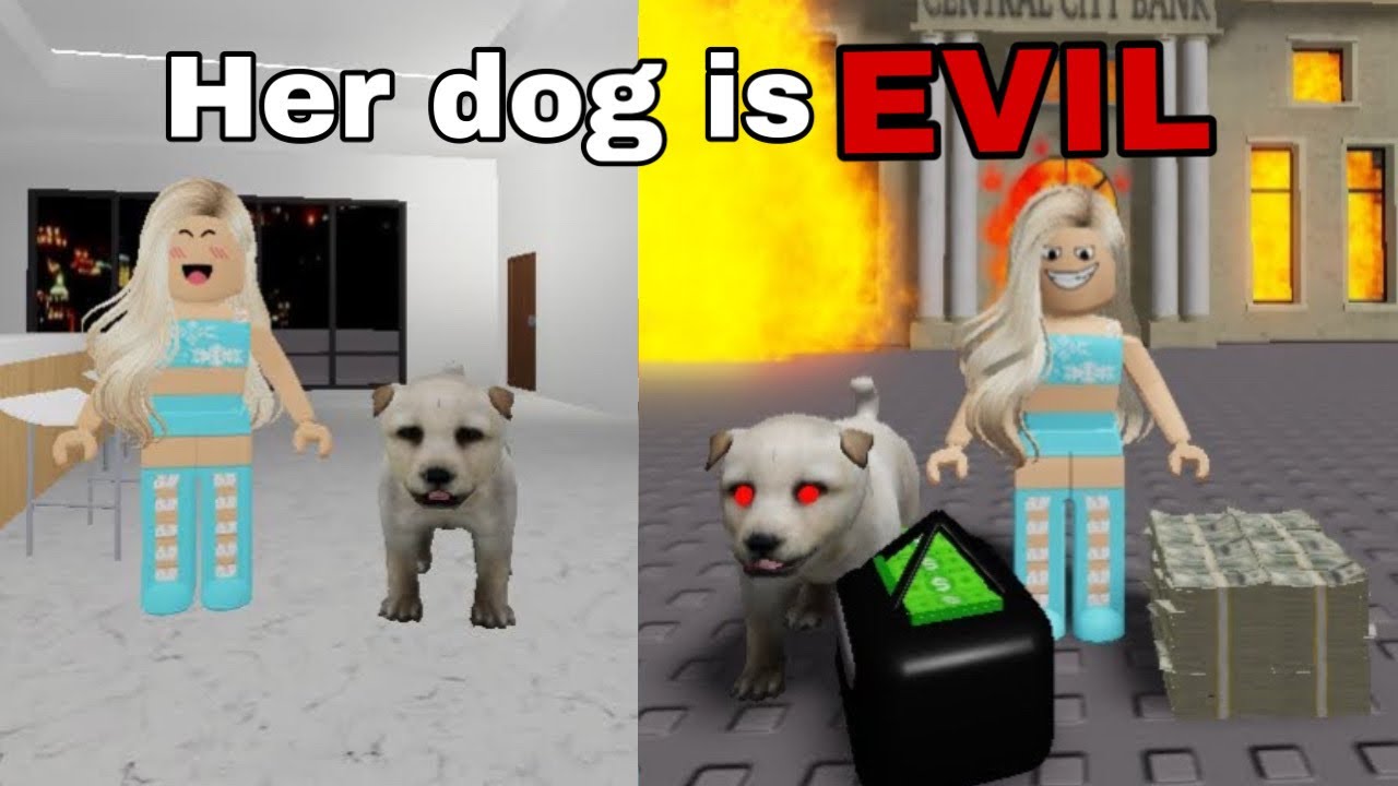 This dog turned it’s owner EVIL (roblox story) - YouTube