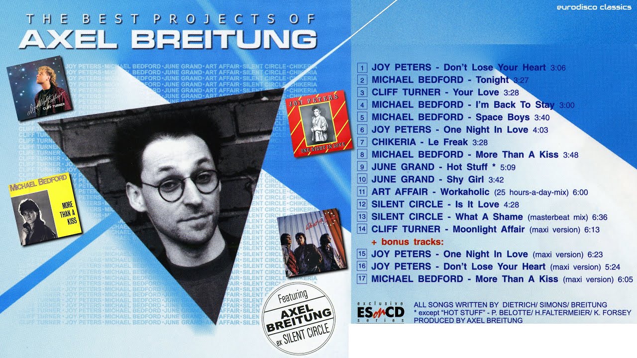 80s EURO-DISCO 🔻 BEST PROJECTS OF AXEL BREITUNG 1985-1989 Joy Peters ...