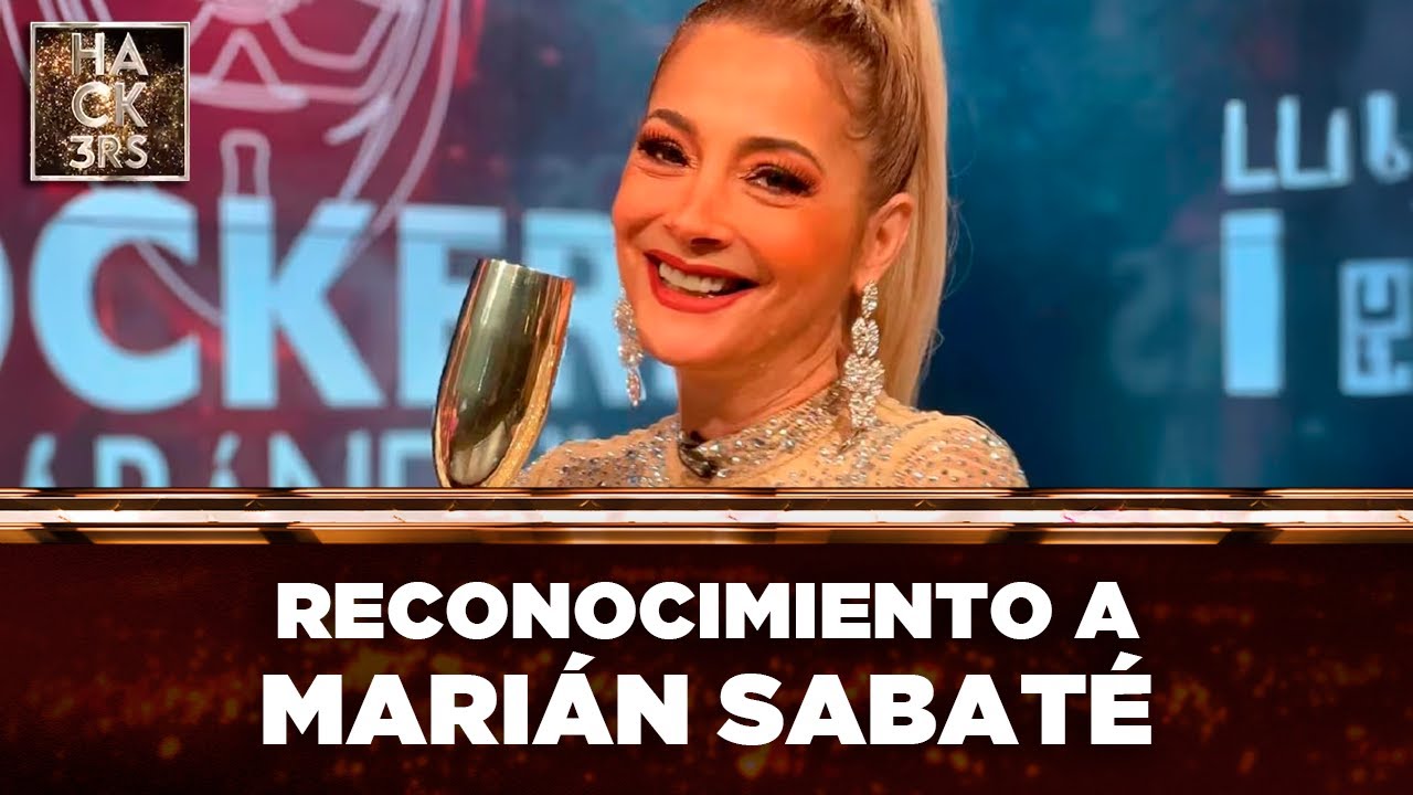 Marián Sabaté, Reina de la Prensa Rosa, reconocida por su trayectoria ...