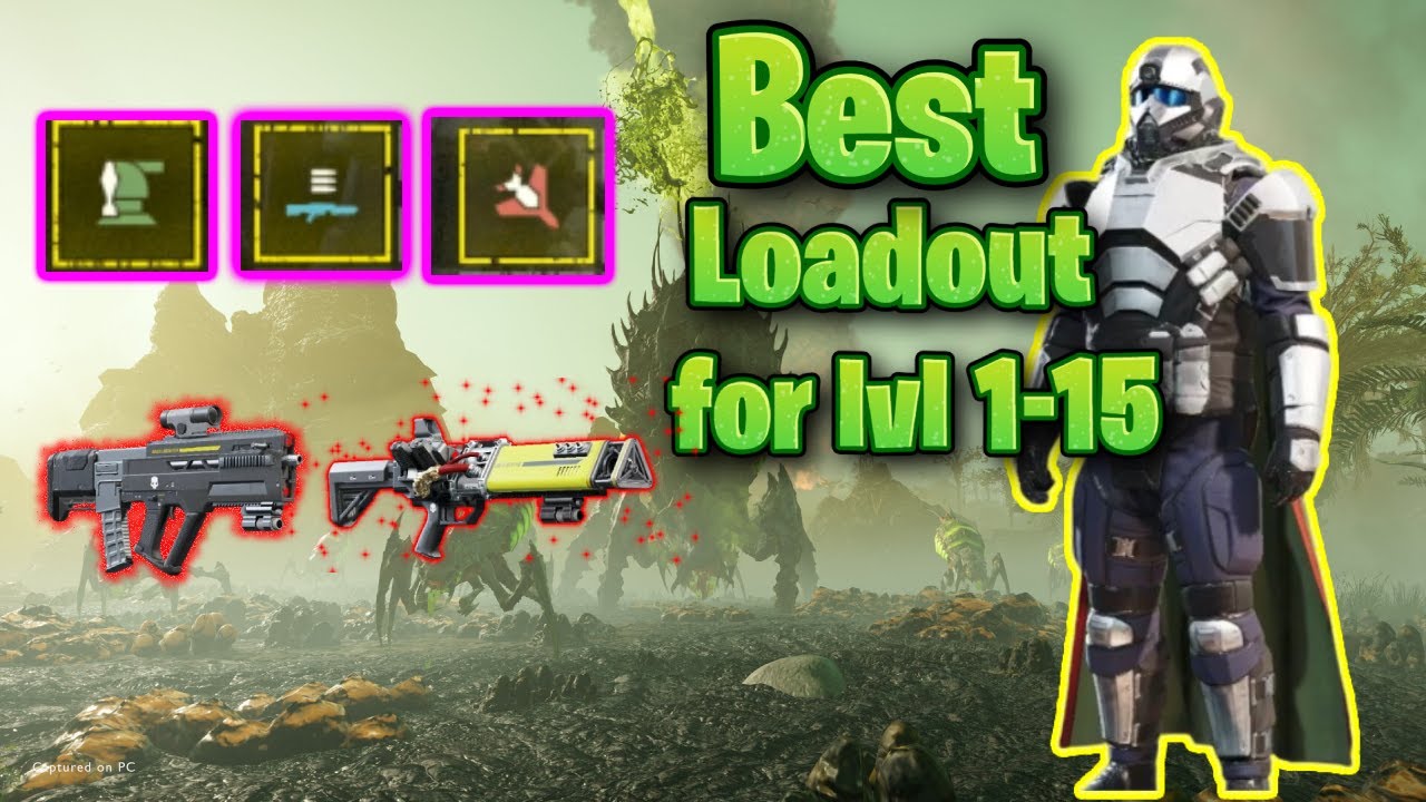 The Beginner's Guide to best loadout for low levels in Helldivers 2 - YouTube