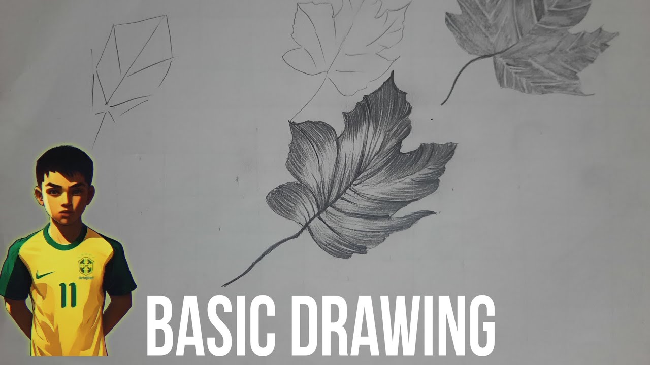 basic drawing my work pancil drawing basic - YouTube