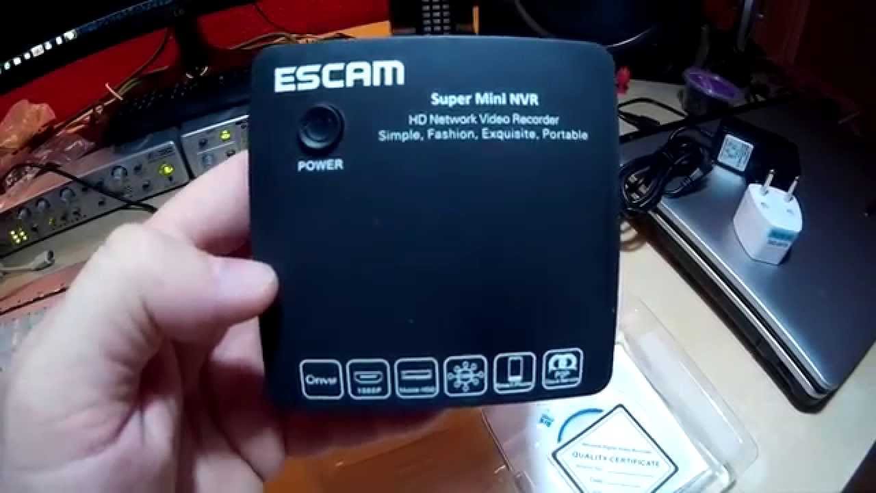 Escam Super Mini NVR Unboxing - YouTube
