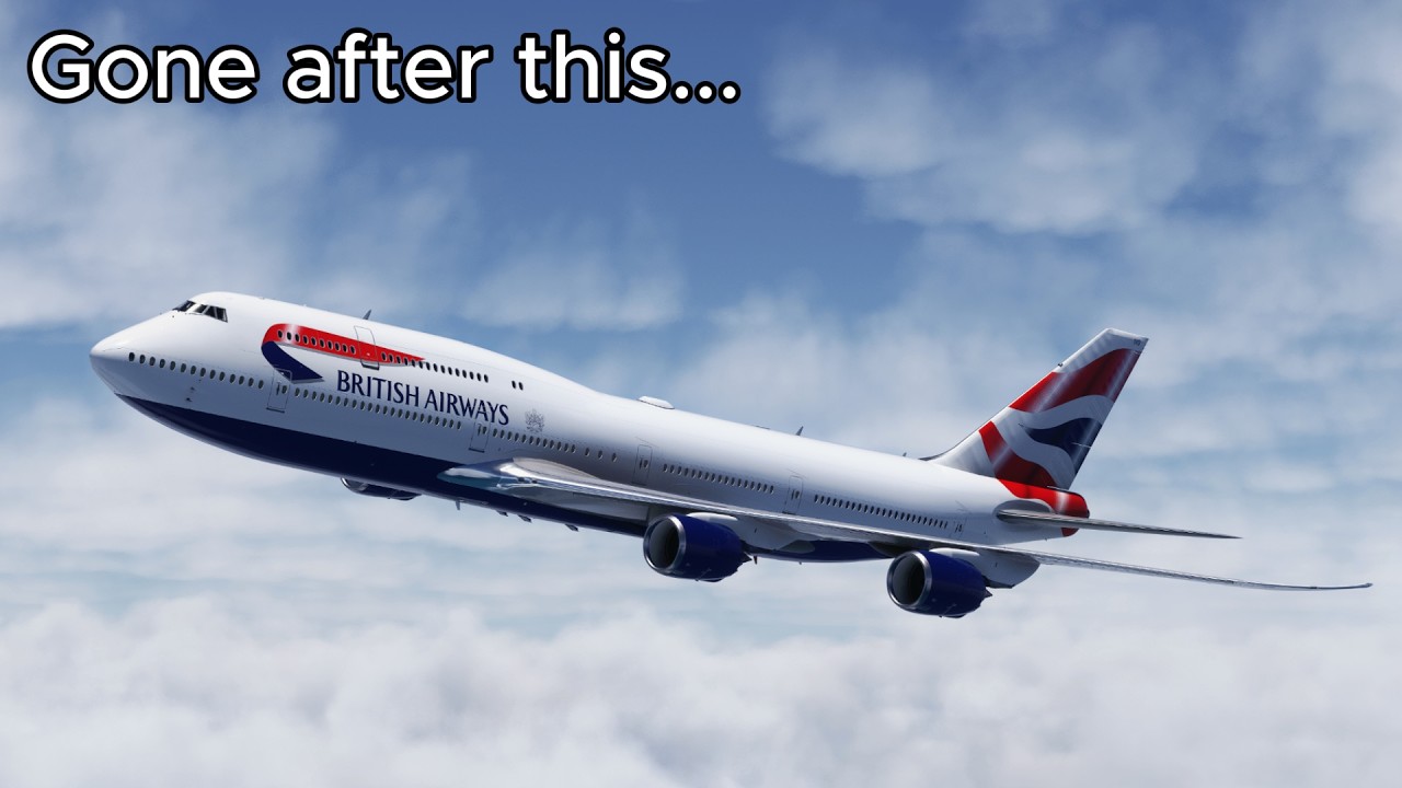 A Day in the Life of the Last British Airways 747 - YouTube