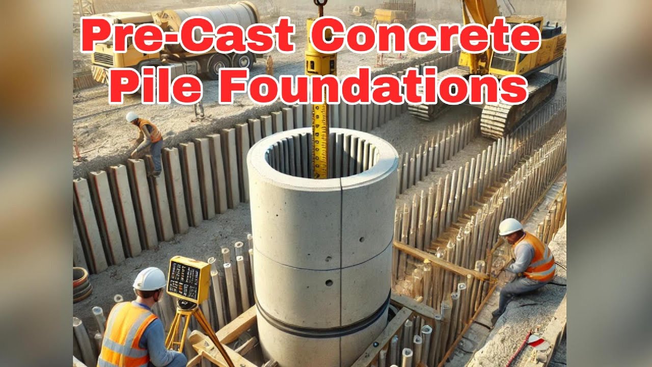 Stages of Pre Cast Concrete Pile Foundations in the world of ...