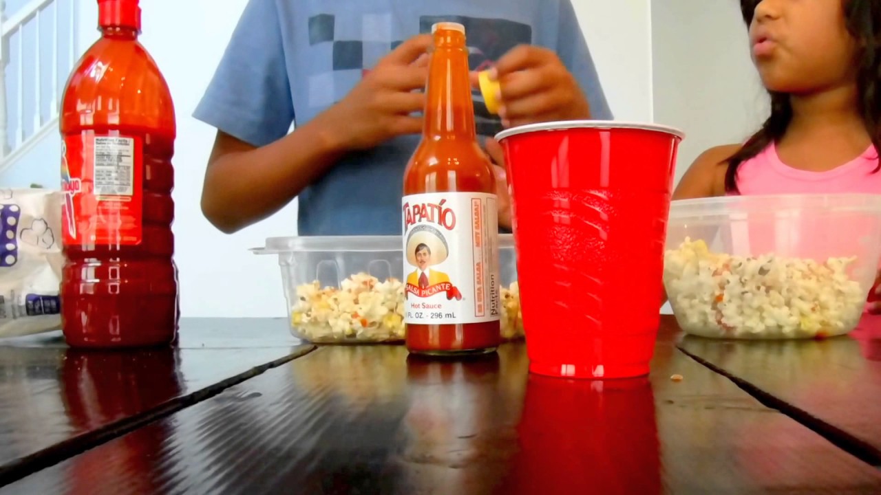hot popcorn challenge (part 2) - YouTube