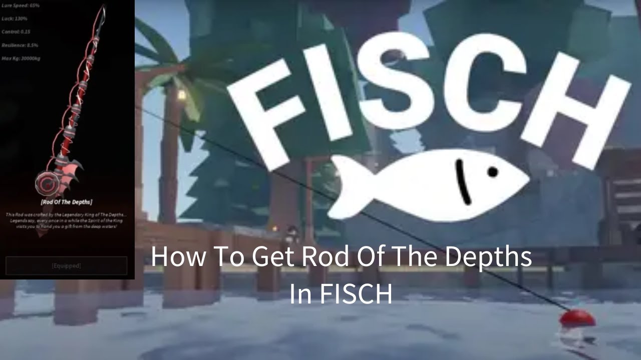 怎麼在FISCH拿到Depth Rod - YouTube