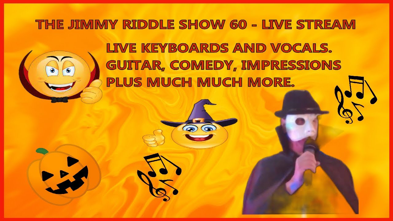 The Jimmy Riddle show Live Stream. show 60 #livestream - YouTube