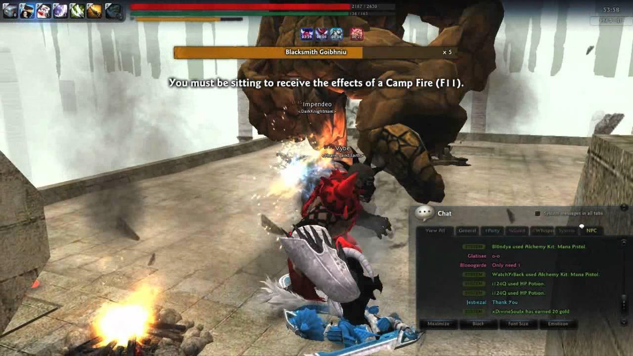Vindictus - Colru Sub-boss Goibhniu, Cestus Karok - YouTube