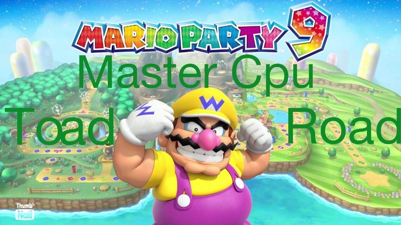Toad road master cpu`s - mario party 9 - YouTube
