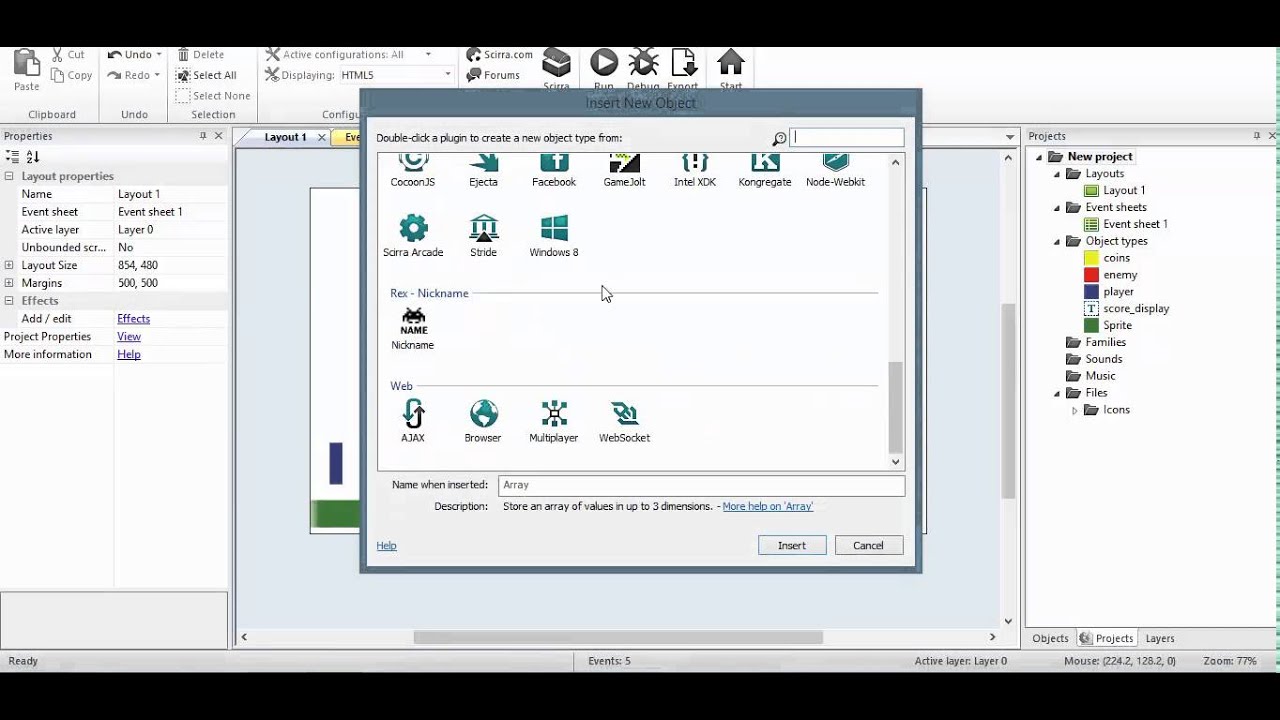 Construct 2 Tutorial How To Make Platform Game Part 2 Adding Enemies Youtube