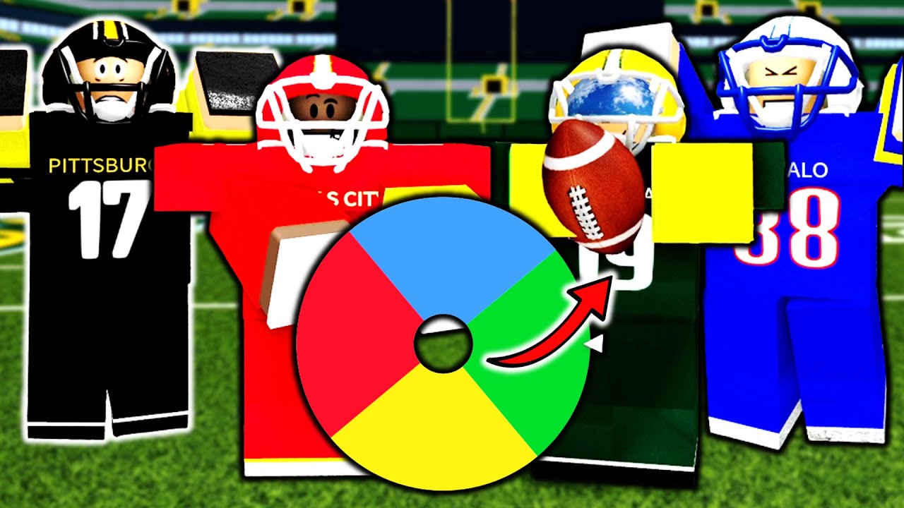 WHEEL of COLOR Decides Who I THROW TO! (Football Fusion 2) - YouTube
