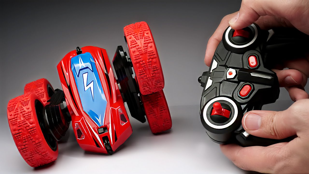 Unboxing of RC Stunt Car with 360 Spin 1:18 Scale 😍 - YouTube