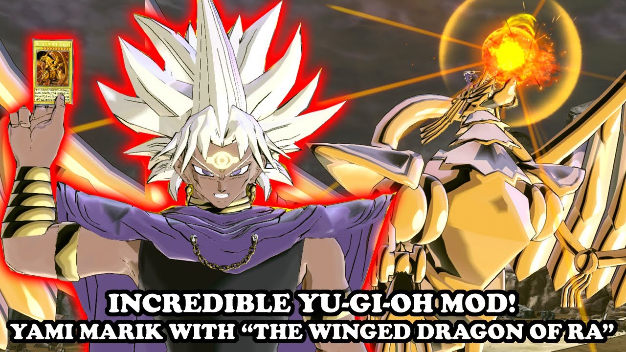 YAMI & DRAGON GOD RA (YUGIOH) IN DRAGON BALL XENOVERSE 2! Incredible ...